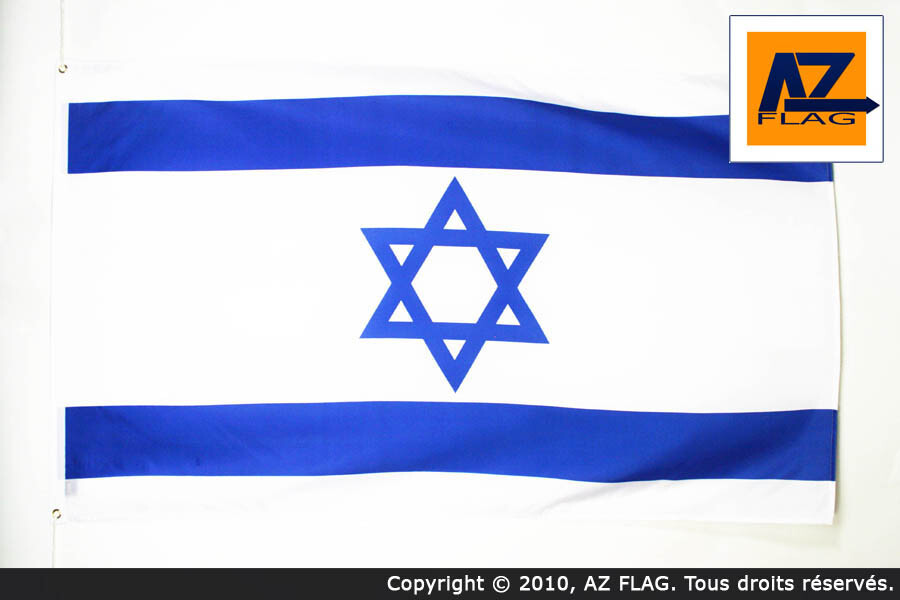 ISRAEL FLAG 2' x 3' - ISRAELI - JEWISH FLAGS 60 x 90 cm - BANNER 2x3 ft ...