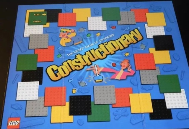 LEGO Constructionary Game of Charades RoseArt No. 08539 Complete for ...