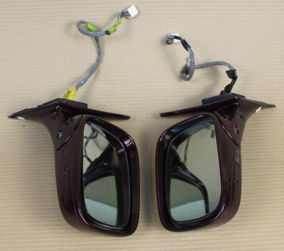 Toyota Aristo 1998-2005 Side Mirrors Pair Cherry PEARL 3P2 OEM JDM | eBay
