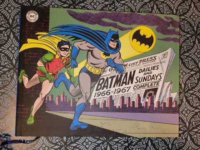Batman Dailies and Sundays 1966 1967 HC DC Daily IDW Publishing White ...