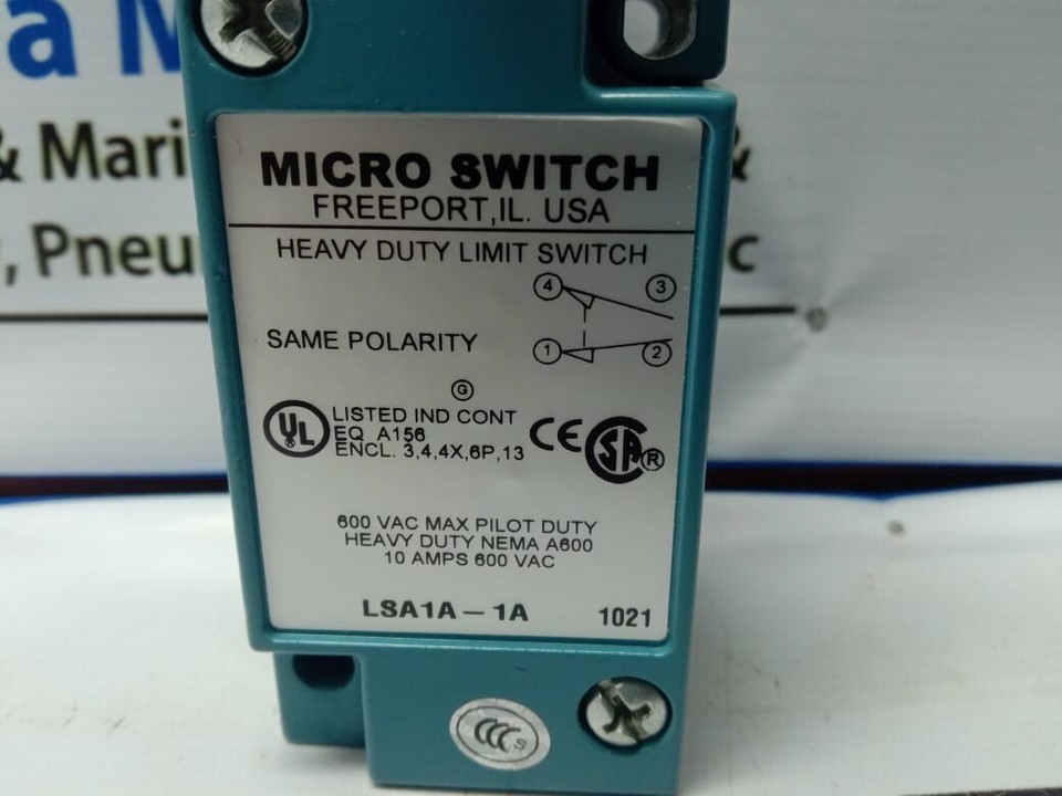 Honeywell LSA1A-1A Micro Switch | eBay