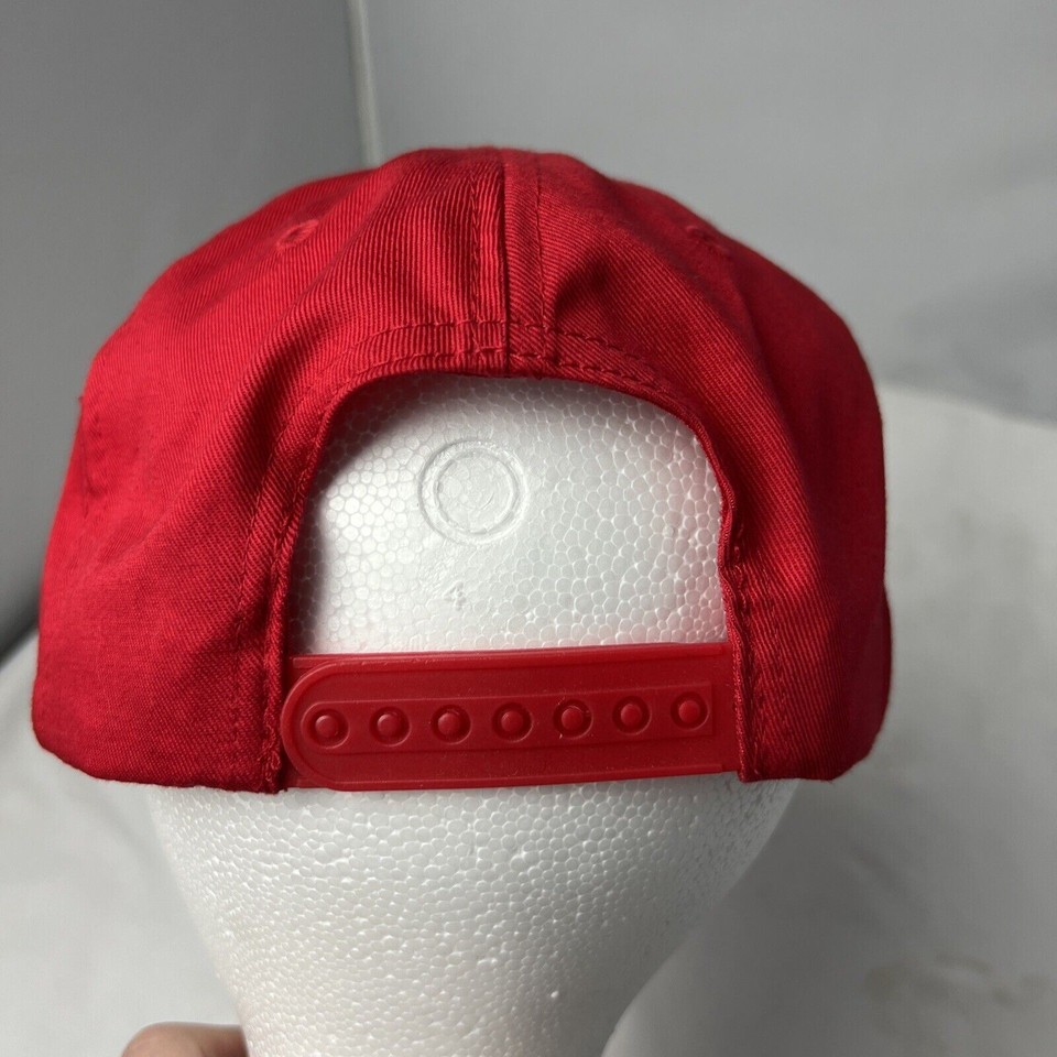 VINTAGE Bridgestone Motorsport Baseball Hat Red Ball Cap Trucker Race ...