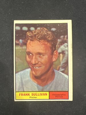 1961 Topps #281 Frank Sullivan EX+ Philadelphia Phillies *350 | eBay