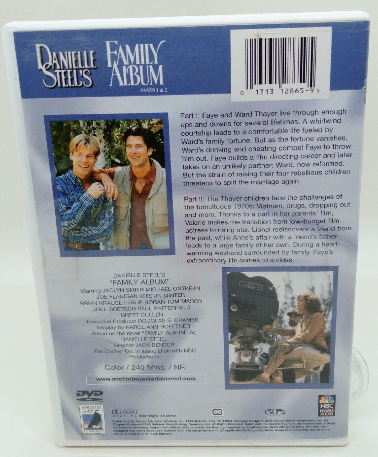 Family Album (DVD, 1994, Full Screen) Danielle Steel Steel's Jaclyn ...