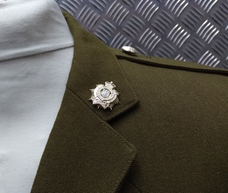 No2 RLC Jacket Sergeant Rank Old Pattern Dress Uniform Royal Logistics ...