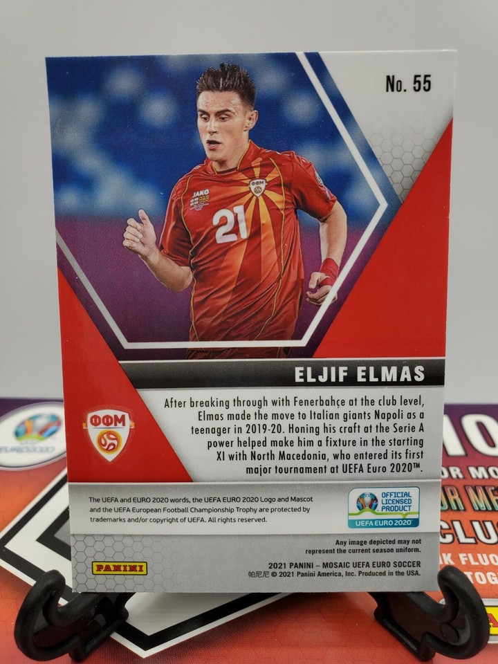 2021 Panini Mosaic Soccer #55 Eljif Elmas Card | eBay