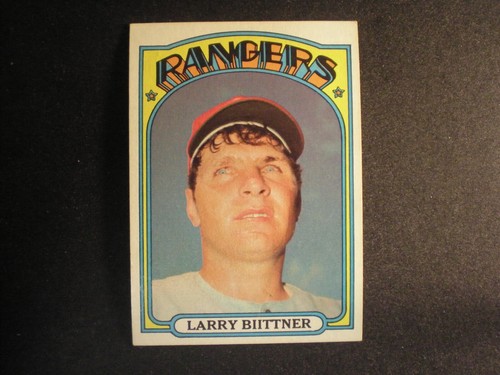 1972 Topps Baseball Rangers Larry Biittner Card # 122 | eBay