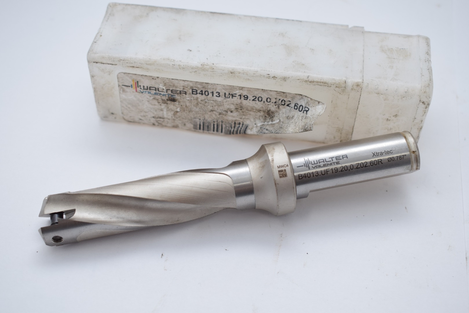 NEW Walter B4013.UF19.20,0.Z02.60R 3D 0.7874'' Indexable Drill Body 3/4 ...