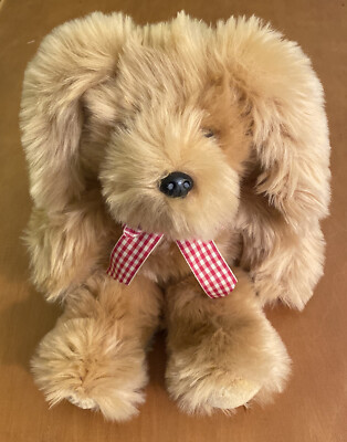 Jerry Elsner Brown Puppy Dog Plush 1999 12" | eBay