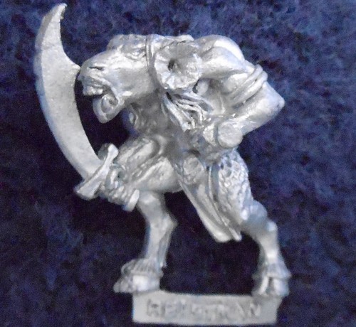 1993 Chaos Beastman 7 Citadel Warhammer Fantasy Battle Beastmen Army ...