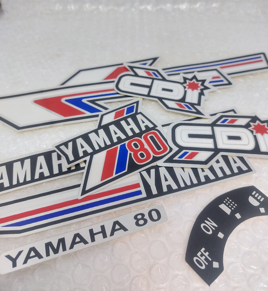 Yamaha V80 V 80 Side Cover Body Set Sticker New | eBay
