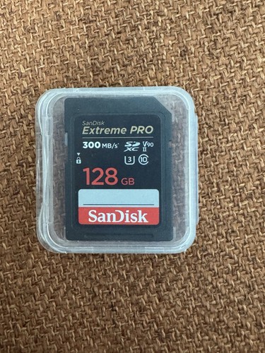 SanDisk Extreme Pro UHS-II 128GB Memory Card 300mb/S 619659186623| eBay