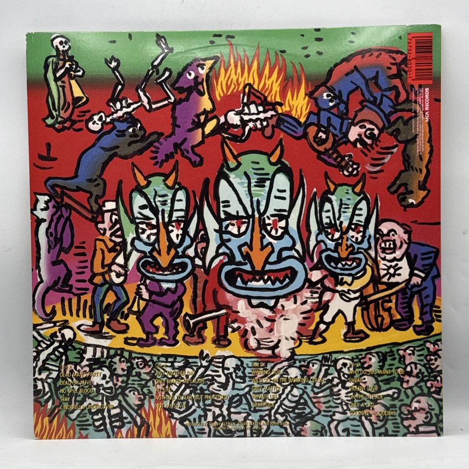 Oingo Boingo - Boingo Alive - 1989 US 1st Press Album (NM-) Ultrasonic ...