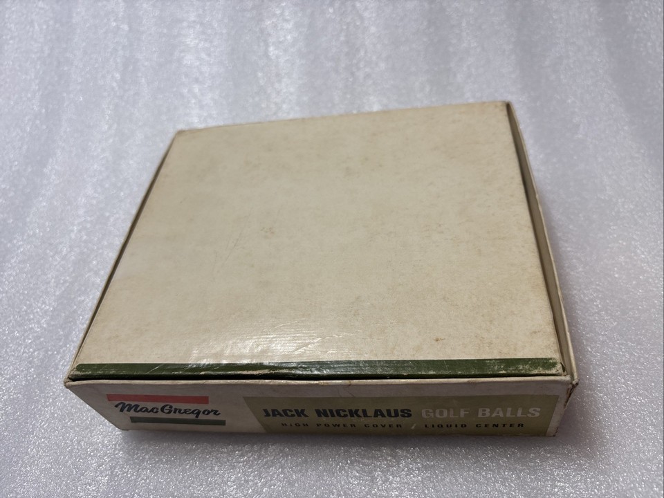 1960’s Jack Nicklaus Golf Ball Champion Crown Liquid Center MacGregor ...