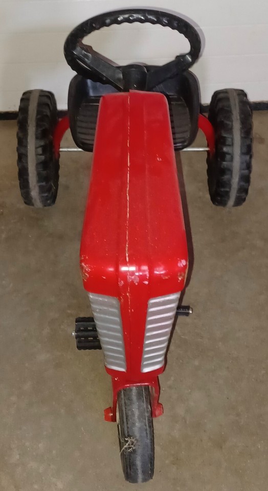 *RARE* Vintage Western Flyer Murray Pedal Drive Tractor Red Yellow | eBay