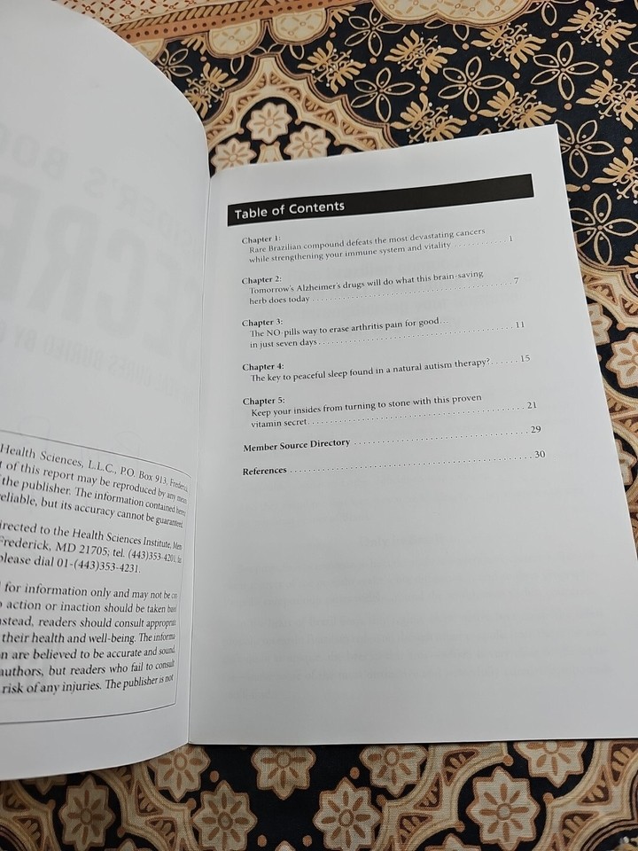 INSIDER'S BOOK OF SECRETS The Real Cures Buried By Clinton's Cartel HSI ...