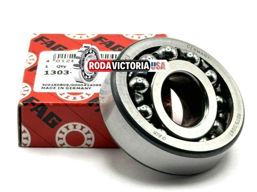 FAG GERMANY 1303 SELF-ALIGNING BALL BEARING 17x47x14 mm | eBay