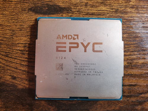 AMD EPYC 9124 Server Processor (3.7 GHz, 16 Cores, Socket SP5 CPU) - EU ...