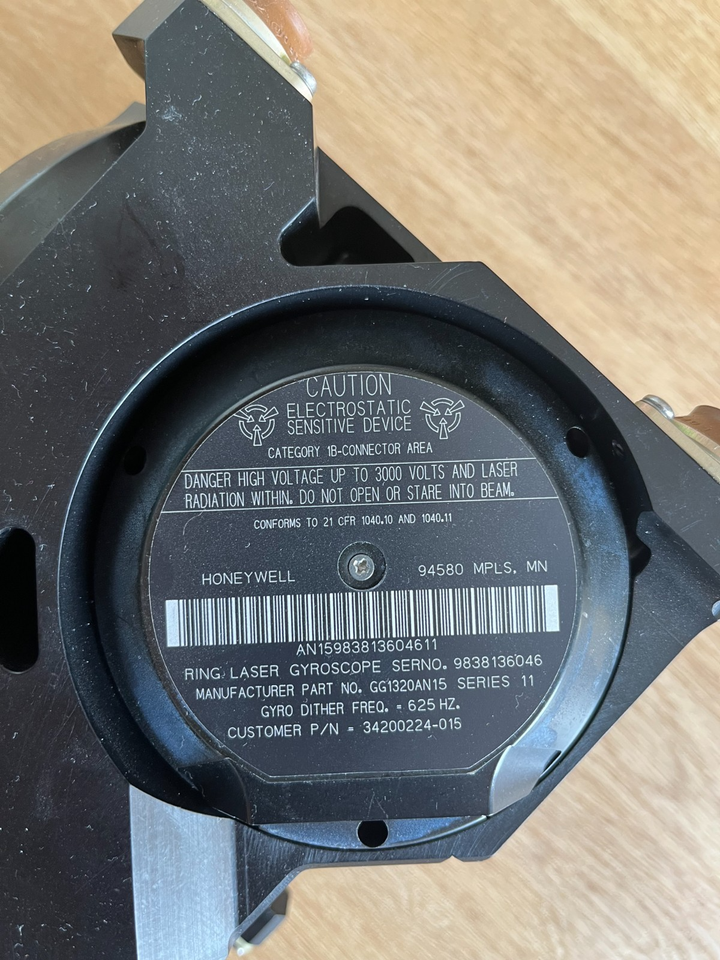 Honeywell - GG1320AN Ring Laser Gyro Assembly | eBay