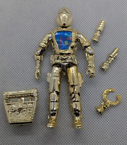 GI Joe Black Major Custom Gold Plated Chrome B.A.T. Battle Android ...