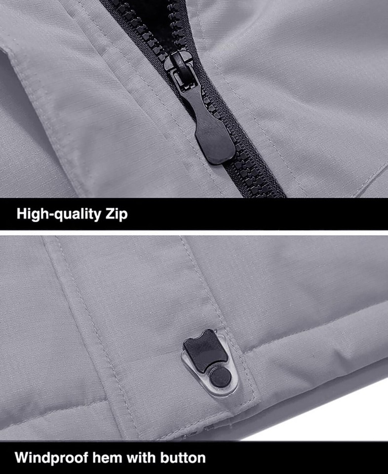 Men's Thermal Ski Snow Jacket Winter Outdoor Mountain Climbing Casual ...