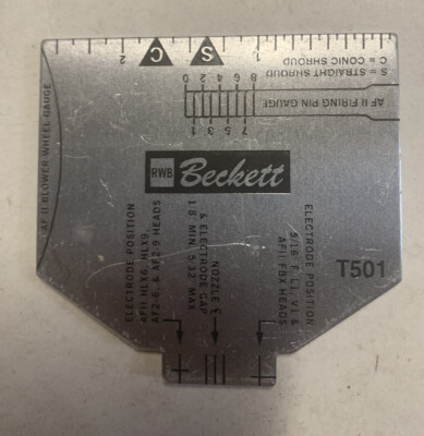 Beckett T501 Multipurpose Gauge (replaces T500 Gauge) | eBay