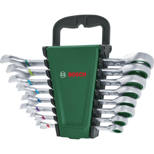 Bosch 8 Piece Ratchet Combination Spanner Set | eBay