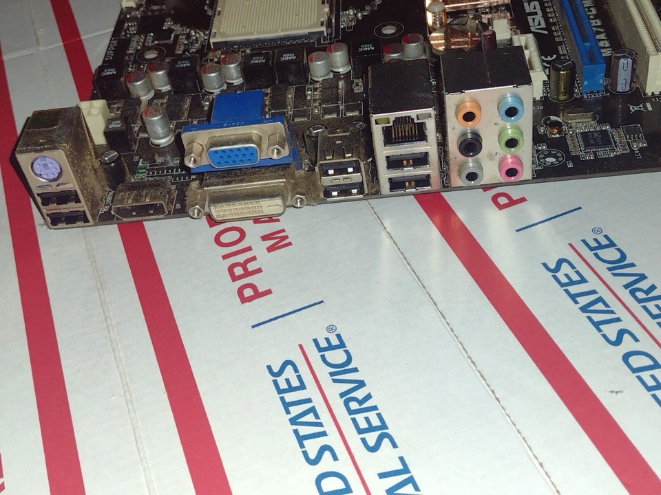 ASUS M3A78-CM SOCKET AM2 MOTHERBOARD & IO Plate | eBay