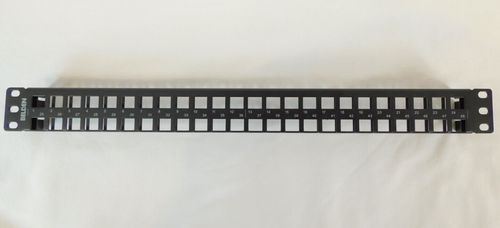 48-Port Patch Panel Beldon AX103121 KeyConnect 48-port, 1U, Black ...