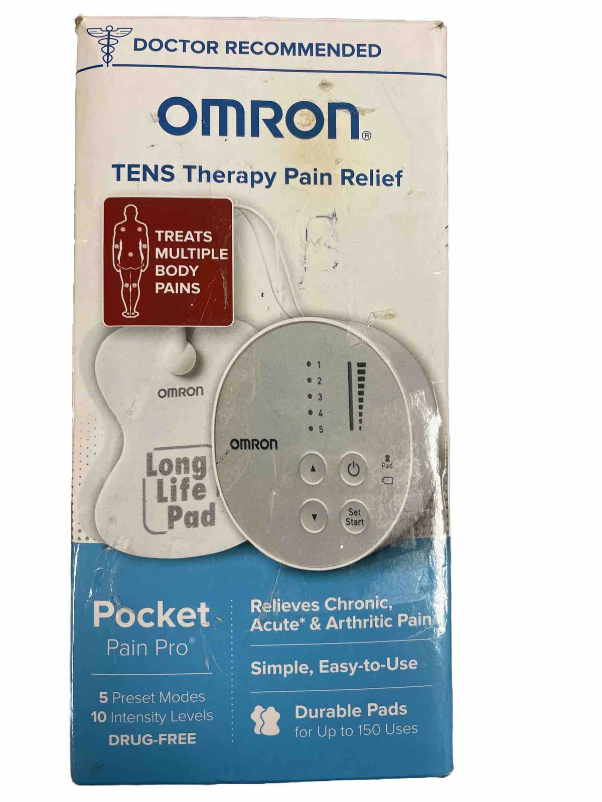 Omron Pocket Pain Pro TENS Electrotherapy Unit for sale online | eBay