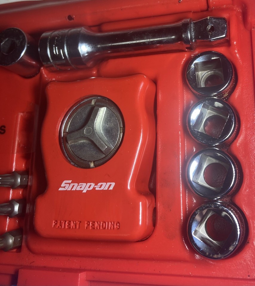 Snap On Tools USA Rare 3/8 Drive Palm Ratchet Kit Tool Set 117PALMSTR ...