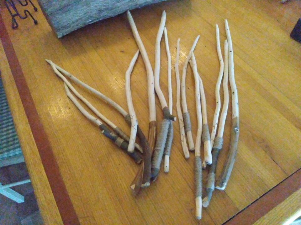 14 Handmade Magic Wands made from Eastern Hemlock Tree Wood Branches | eBay