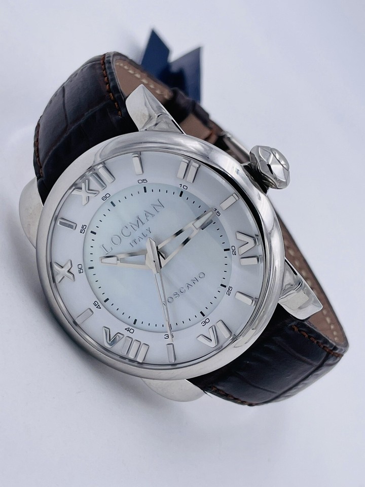 Locman Toscano Automatic Watch Ref590AWK/900 42Mm Black Discounted New ...