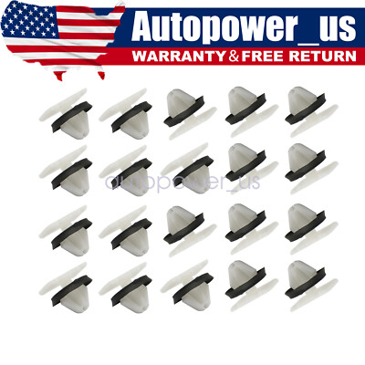 (Pack of 20) Wheel Opening Molding Retainer Clips For Chevy GMC Rocker ...