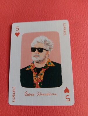 Pedro Almodovar Card Playing Card Five Of Hearts Romance Movie Genius ...