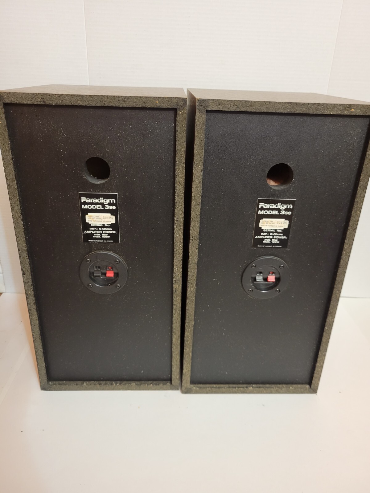 Paradigm Model 3se Bookshelf Speakers 6 Ohm 15 - 100 Watts -Pair | eBay