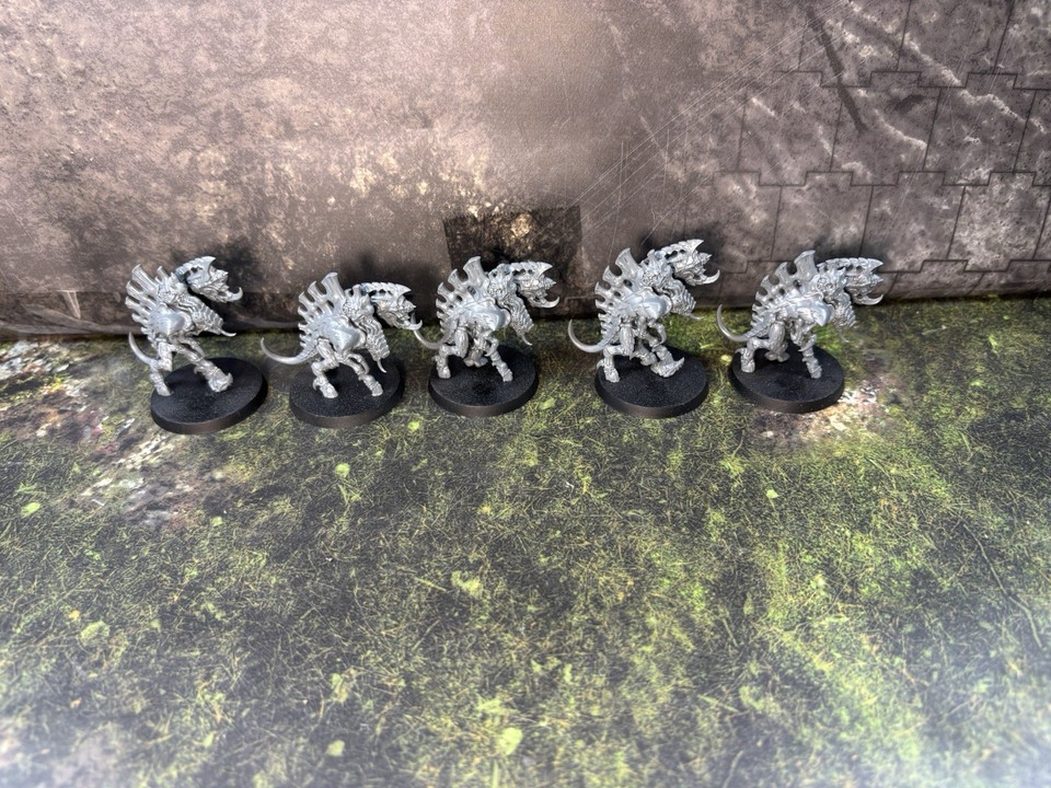Warhammer 40k Tyranids Barbgaunts 5x Built Tyranid Barb Gaunts (#1115 ...