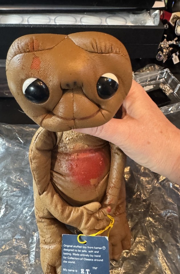 Original 1982 Universal Pictures E.T. The Extra-Terrestrial Doll wtags ...