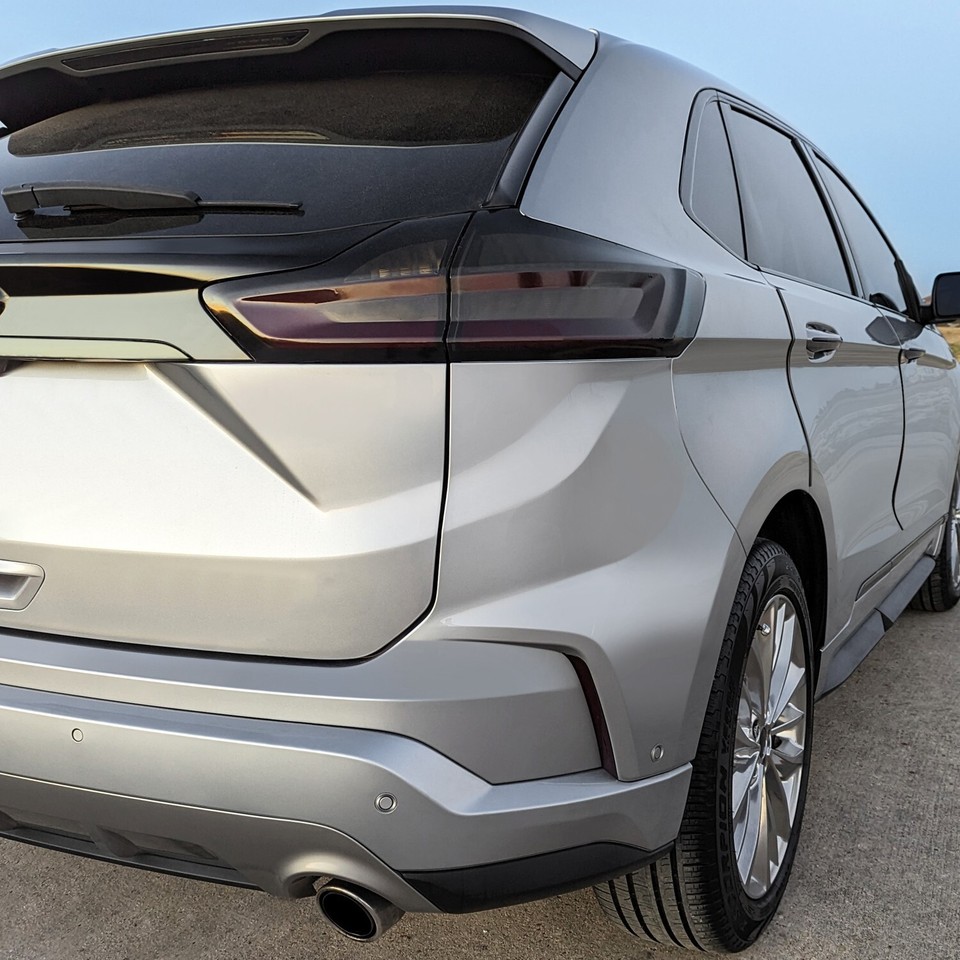 FOR 2019-2024 Ford Edge Tail Light Smoke Precut Vinyl Tint Overlays ...