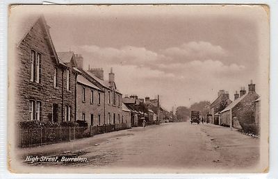 HIGH STREET, BURRELTON: Perthshire postcard (C24311) | eBay UK