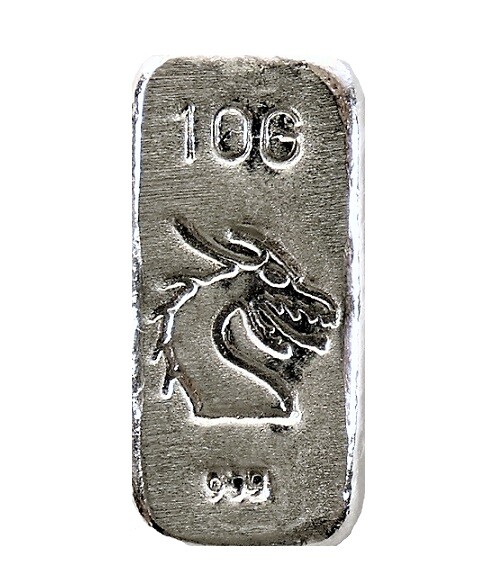10 Gram Poured Silver Bar | .999 DragonBar | Volume Pricing | eBay