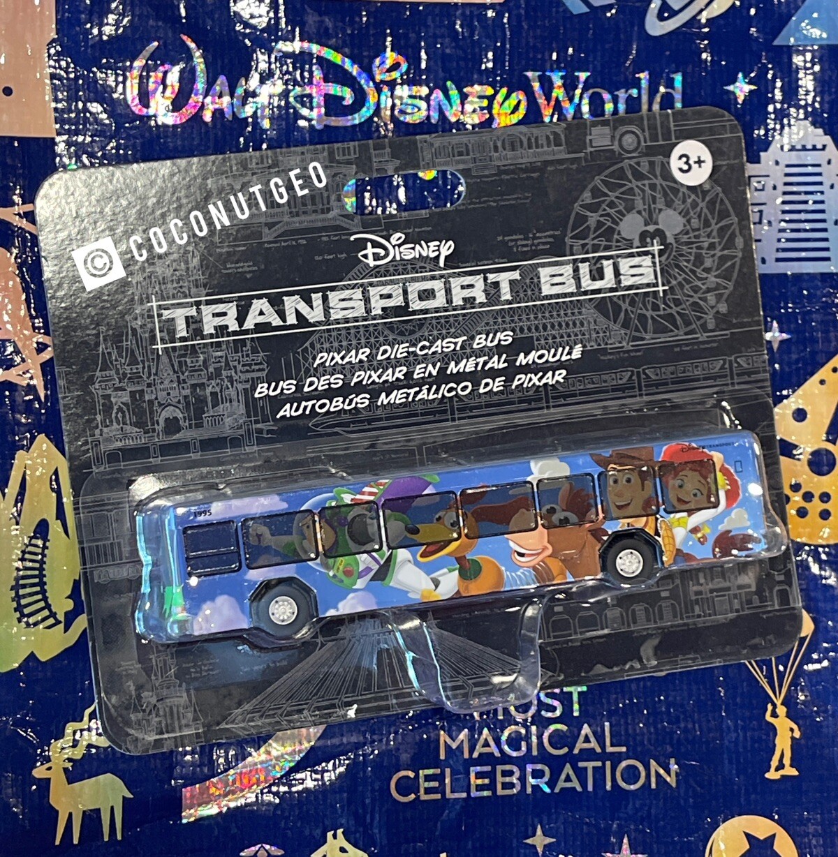 2024 Disney Parks Diecast Bus Transport Toy Story Storyland Pixar New 💥 ...