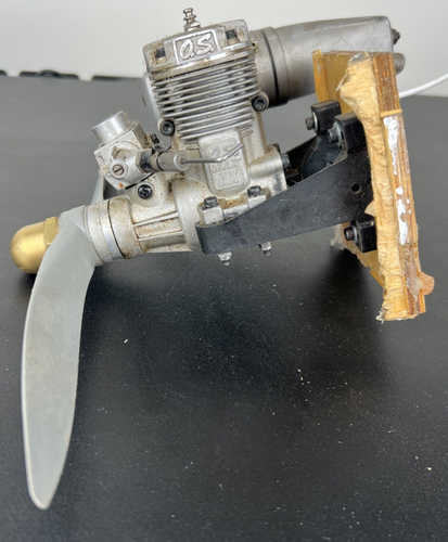OS MAX AX 46 RC Radio Control model airplane vintage engine motor top ...