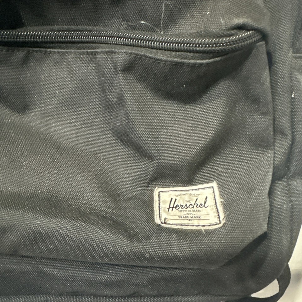 Herschel Travel Backpack Bag Black Blue Carvana Logo Advocate Tech ...