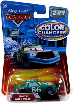 Disney / Pixar Cars Color Changers Dinoco Chick Hicks Diecast Car | eBay