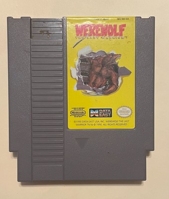 Werewolf The Last Warrior (Nintendo Entertainment System, 1990) NES ...