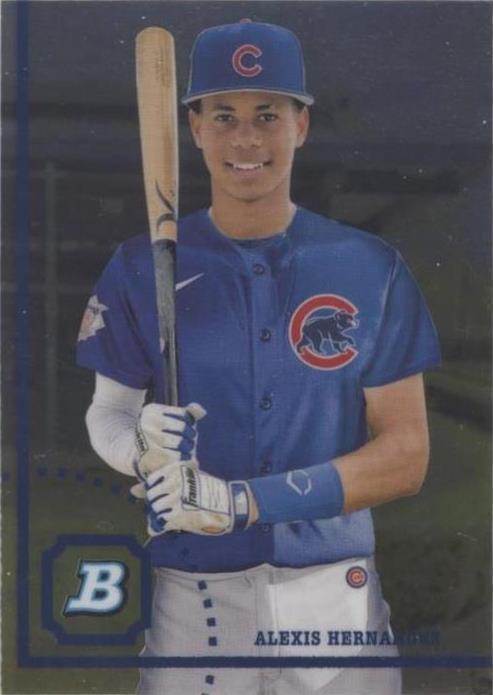 2022 Bowman Heritage - Chrome Prospects Alexis Hernandez #BHPC-82 (RC ...