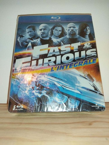 Fast And Furious - The Complete 5 Films Metal Steelbook - VERY GOOD ...