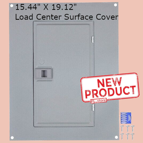 Square D Load Center Surface Cover 15.44" X 19.12" 16 Spaces QO Centers ...