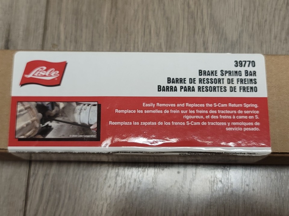 Lisle Truck Air Brake Spring Fork Tool for S-Cam Brakes #39770 | eBay